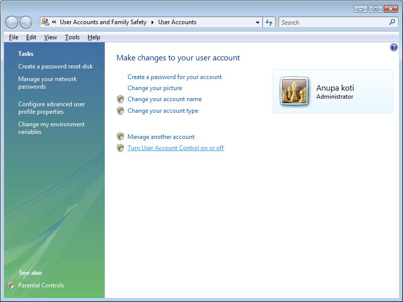 Two simplest ways to Enable or Disable UAC (User account Control) in ...